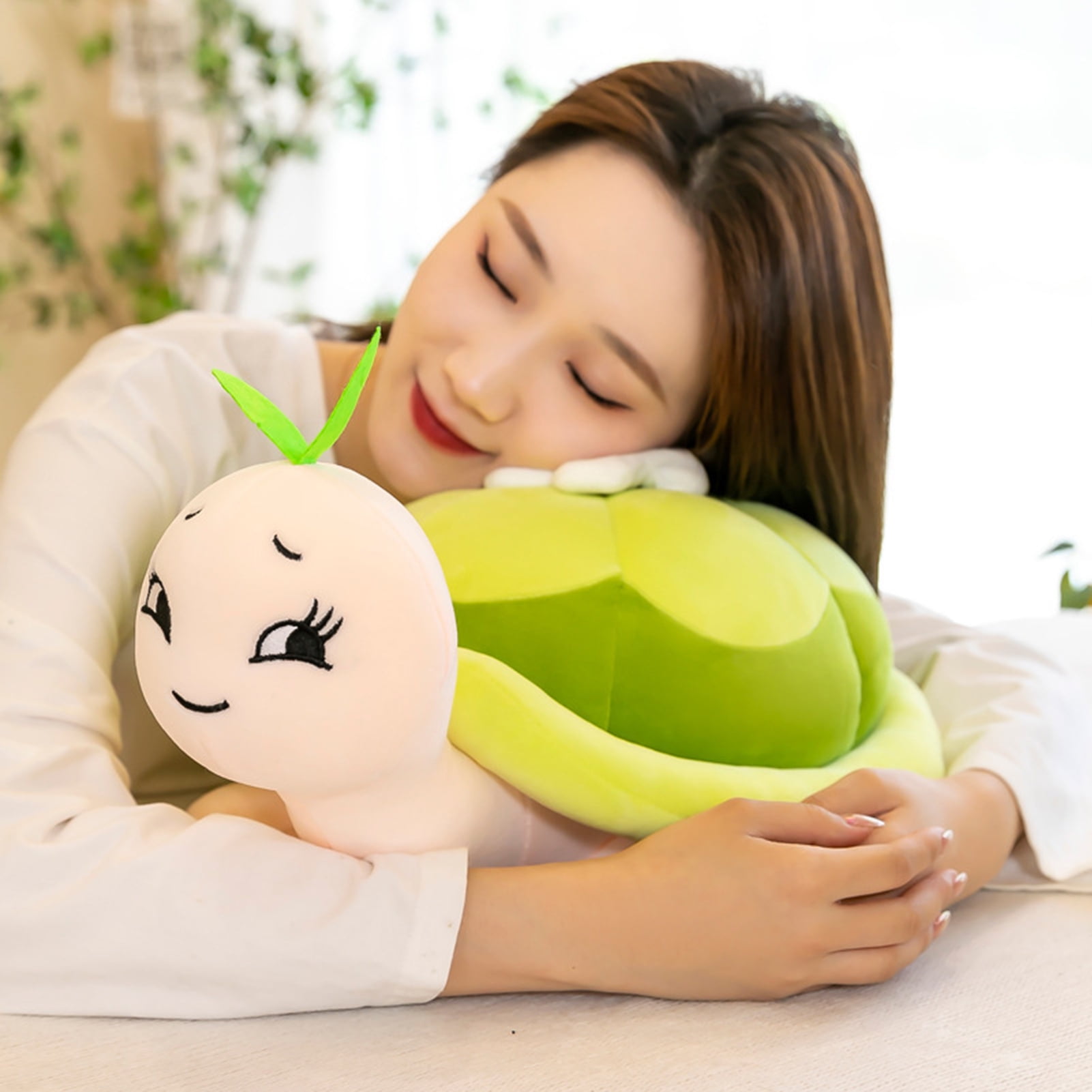 35/50cm Turtle Plush Toy Soft Lovely Cartoon Doll Hugging Pillow Sofa ...