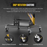 AUTOOL 3-Tier Utility Rolling Storage Cart 660 lbs Load-bearing ...