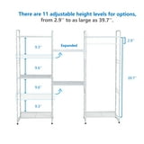 Walmart 5-Tier Heavy Duty Steel Storage Shelf, Adjustable for Kitchen ...