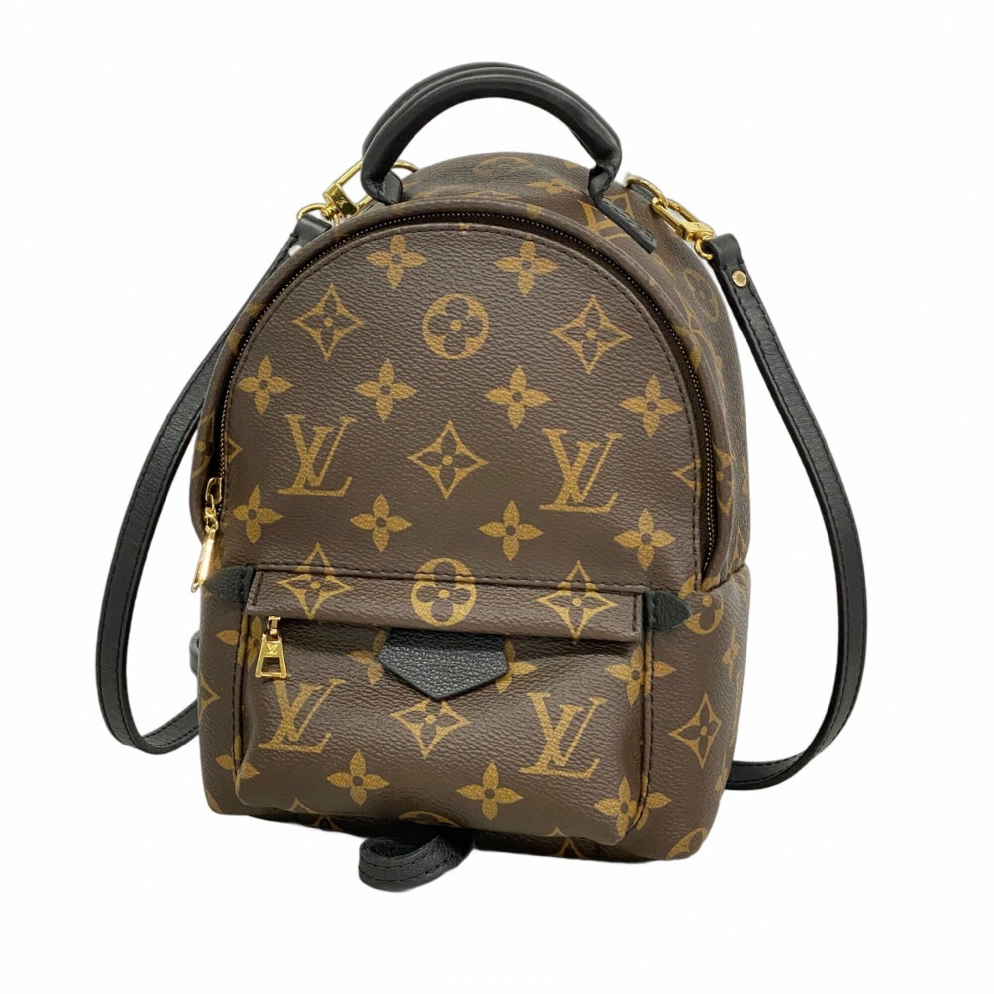 Pre-Owned Louis Vuitton Monogram Palm Springs Backpack MINI M44873 ...