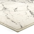 Orian Montebello Alabaster 6'7" X 9'6" Soft White Abstract Area Rug ...