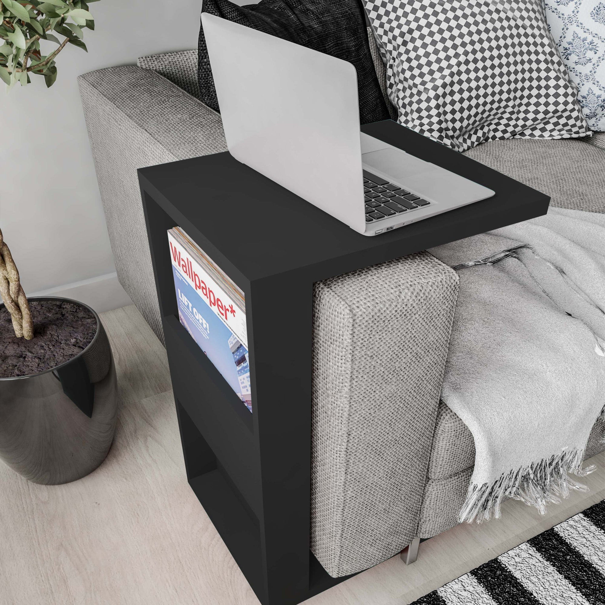 Lider Design Moden BOOK End Table for multiple usage - Walmart.com