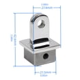 28mm/32mm Tubing Top Eye End Cap Marine Bimini Fitting for Awning ...