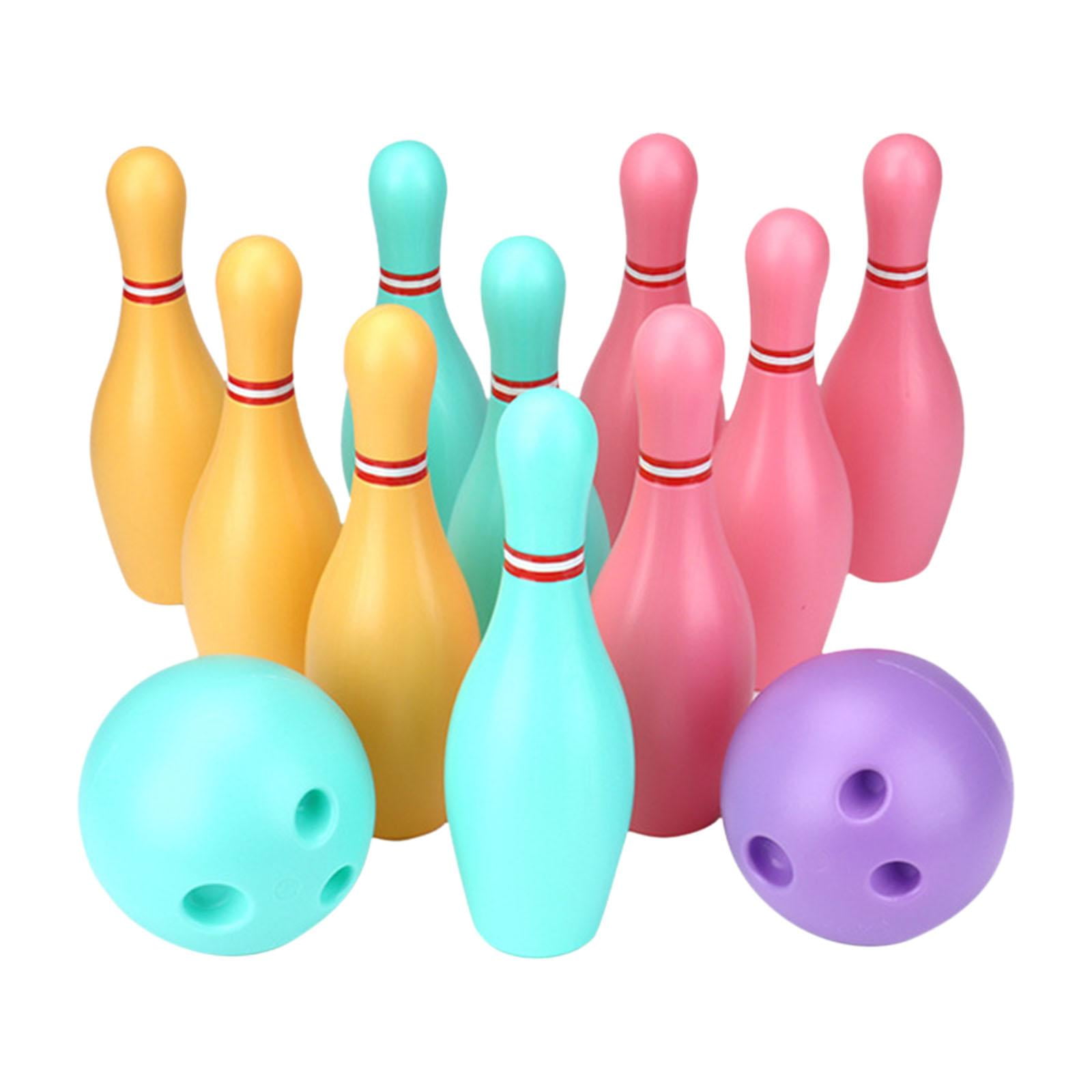 Juego de bolos familiar, con bolos y bolas pequeñas y ligeras para ...