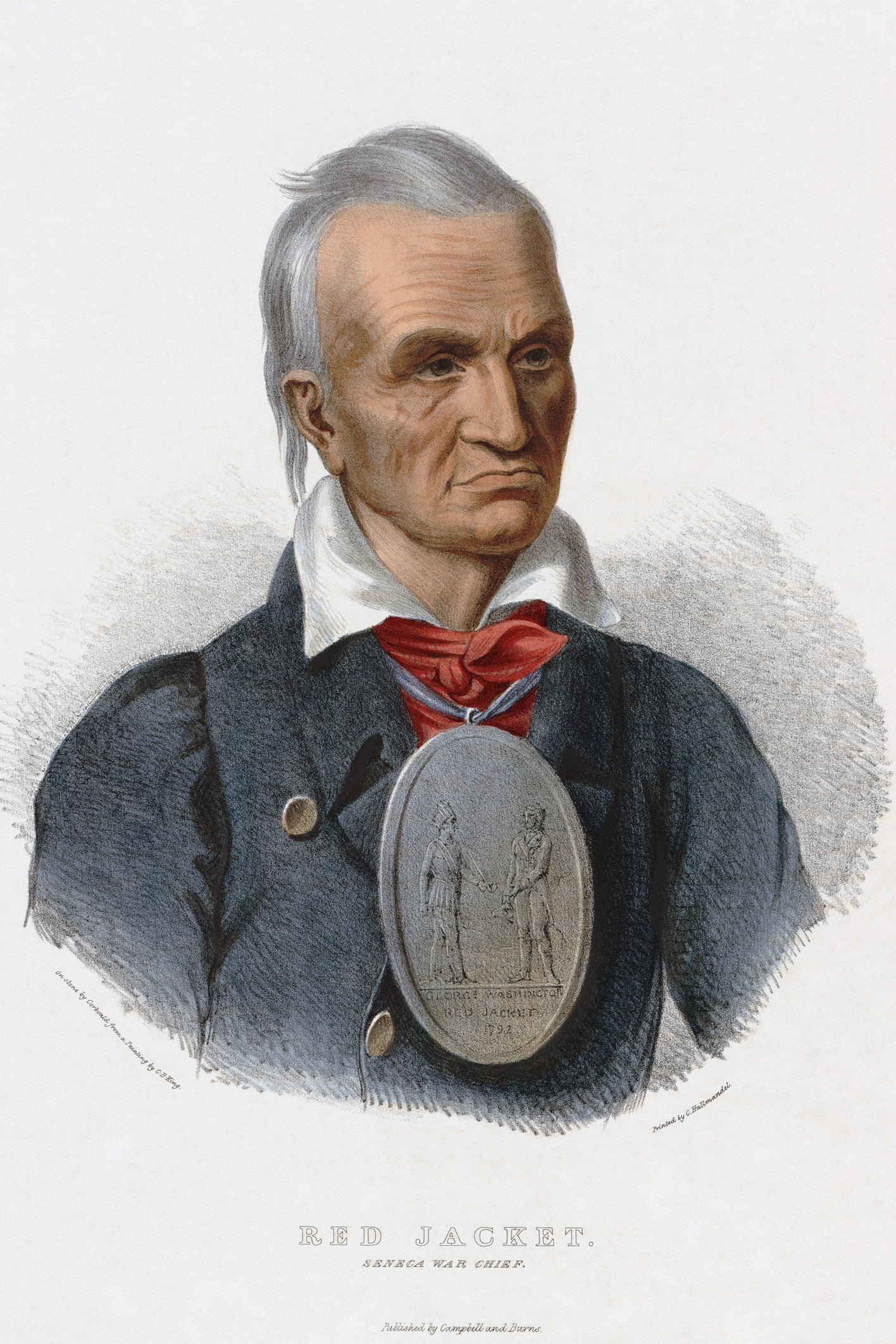 24x36 gallery poster, Seneca chief Red Jacket - Walmart.com