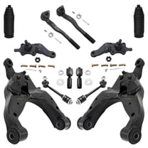 Detroit Axle - RWD 10pc Front End Suspension Kit for 2013-2018 Ram 1500 ...
