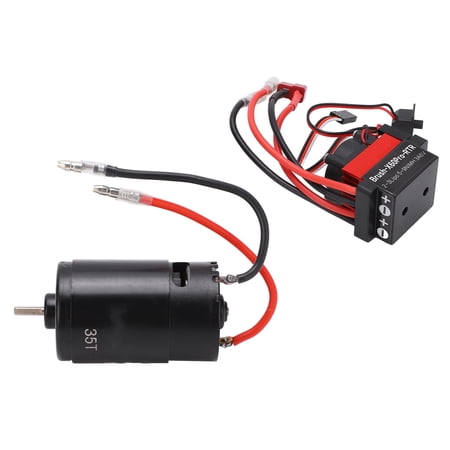 550 Brushed RC Motor, High Performance High Low Noise Bidirectional 60A ...
