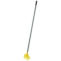 Rubbermaid Commercial Gripper Fiberglass Mop Handle, Yellow/Gray ...