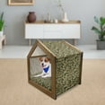Camouflage Pet House, Squad Uniform Design with Vivid Color Scheme ...