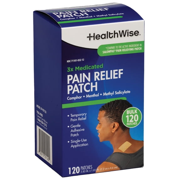 HealthWise 10.5% Menthol Pain Relief Spray | Cold Hot Sensation | 3 oz. 85 mL | Non-Greasy ...