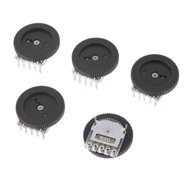 Unique Bargains B103 16x2mm 10K Ohm Dial Taper Volume Pulley Gear Wheel ...