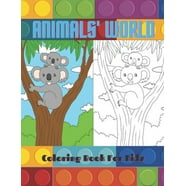 SUPER CUTE ANIMALS - Coloring Book For Kids: Sea Animals, Farm Animals ...
