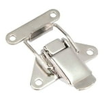 Home Essentials Hardware Kit Stainless Steel Spring Loaded Clamp Clip ...