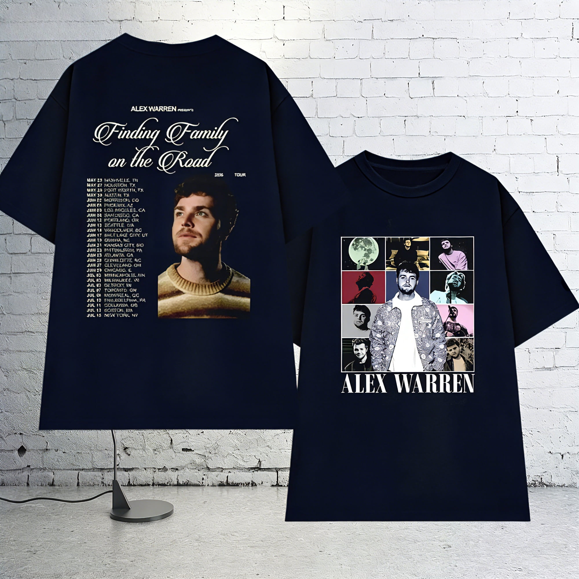 Click here for Dingcai 2026 Summer Tour Shirt - Alex Warrens Litt... prices
