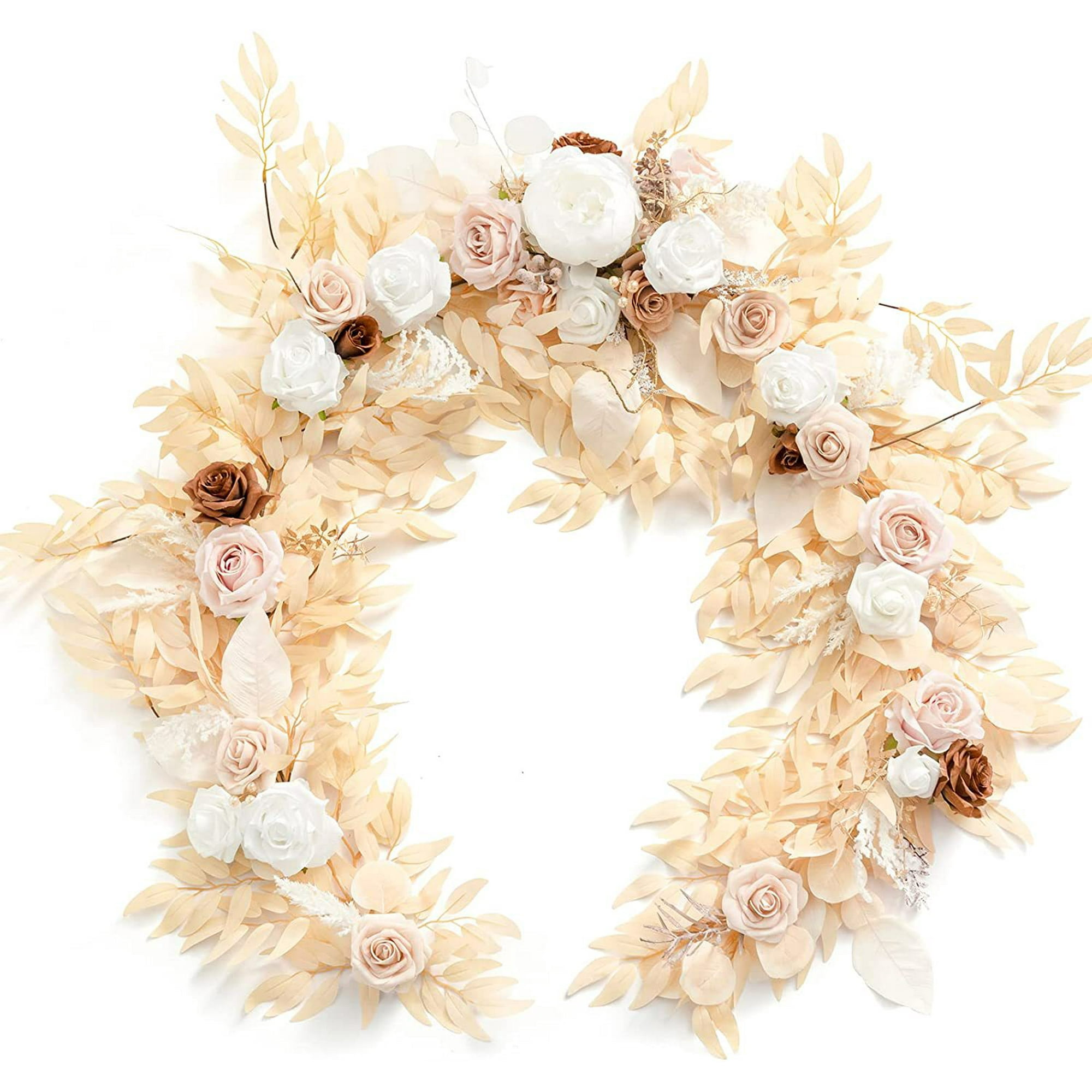 Click here for Xmhytop 6ft Artificial Eucalyptus Garland With Flo... prices