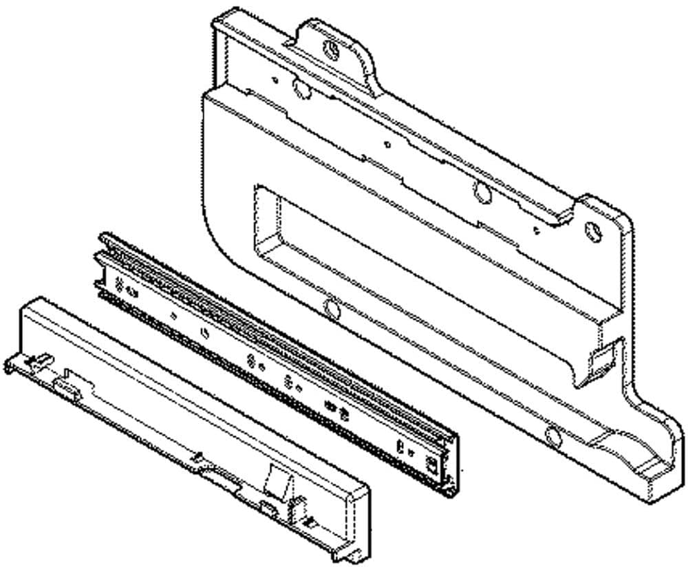 LG AEC73337404 Guide Assembly Rail - Walmart.com