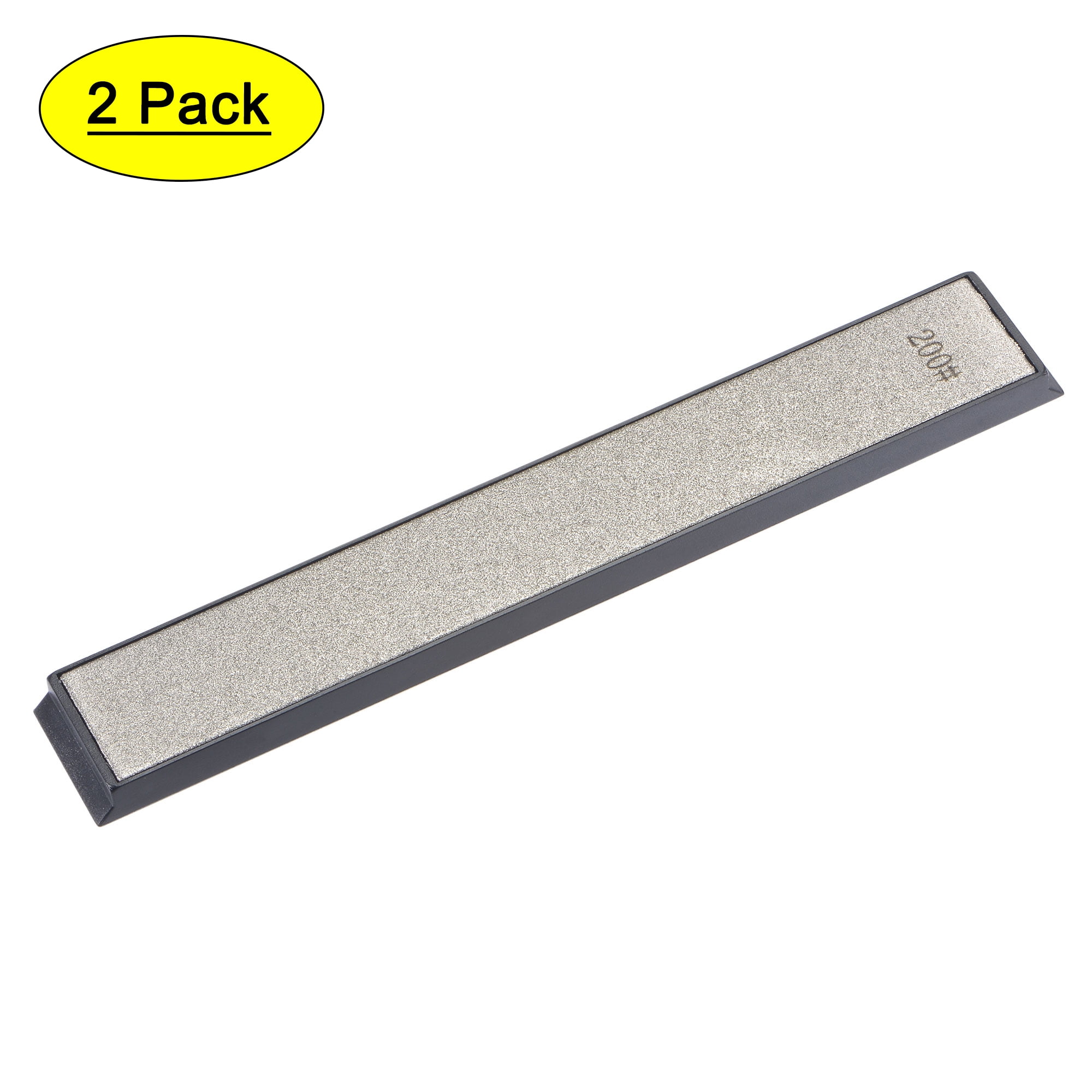Uxcell 160mm x 23mm 200 Grits Diamond Whetstone Sharpener Sharpening ...