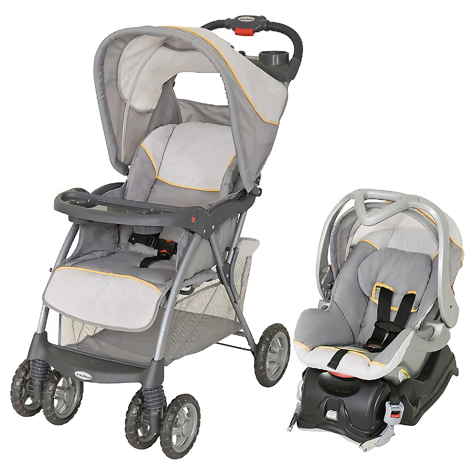 Carriola Baby Trend Flex-Loc Portabebé y Base de auto | Walmart en línea