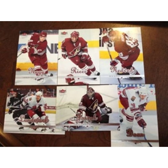 2005-06 Fleer Ultra Phoenix Coyotes Team Set No SP 6 Cards MINT ...