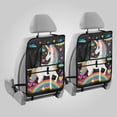Car Back Seat Organizer Antique Nylon Fabric Thickened Waterproof Foot ...