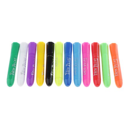 Make-up Pencil Body Chalk Colored Pencil, Glows in The Dark 12 Faber ...