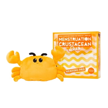 Menstruation Crustacean Shrimp Heating Pad, 10", 1 Microwaveable, Cramp ...