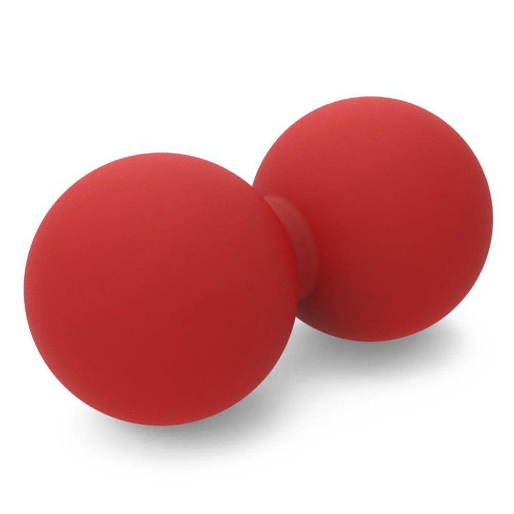Peanut Massage Ball Silicon Double Lacrosse Ball For Myofascial Release