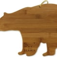 Arctic Circle Bamboo Cutting Board Grizzly Bear Shaped - Walmart.com