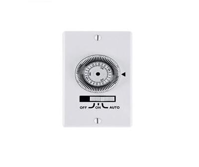 Prime White Indoor 24 Hour Mechanical Timer 15A 120V 2500W - Walmart.com