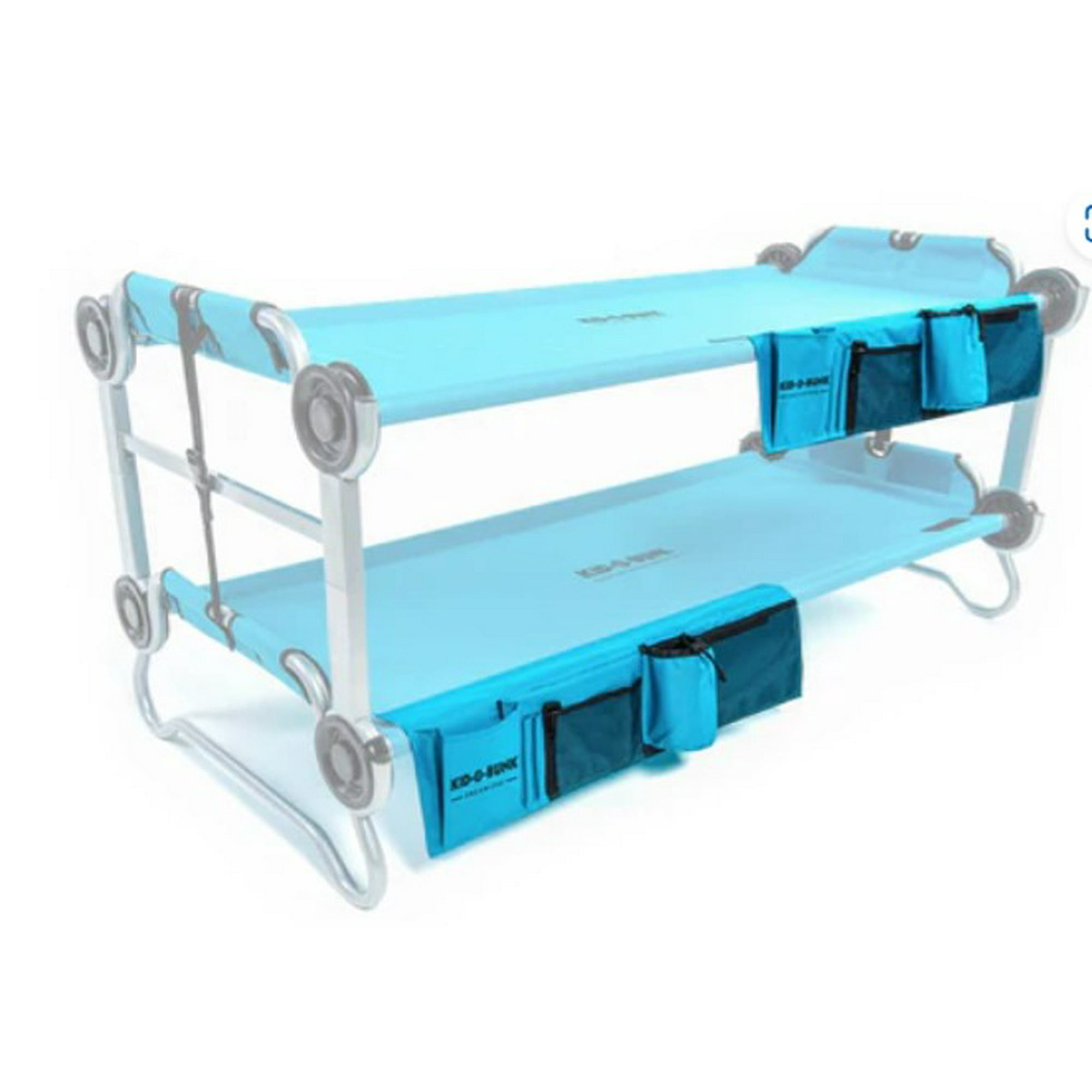 Click here for Disc-O-Bed Kid-O-Bunk Side Organizer; Teal prices