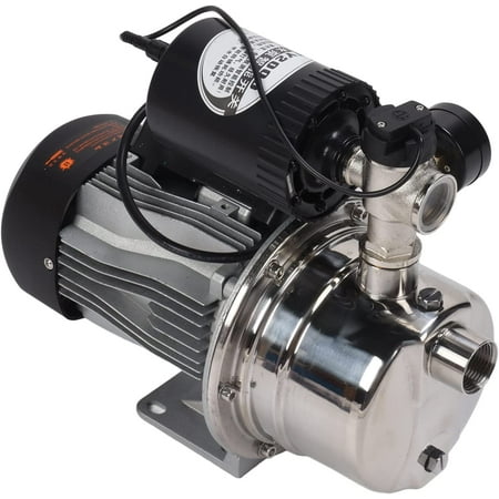 550W Stainless Steel Jet Pump All Copper Core Motor Plumbing Booster ...