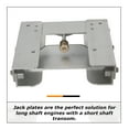 Kojem 4'' Adjustable Outboard Jack Plate for Boat Motor, Manual Power ...