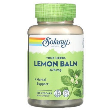 Swanson Lemon Balm Supplement Pills, 500 mg, 60 Capsules - Walmart.com
