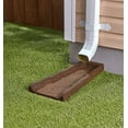 International Mulch Brown Rubber Splash Blocks, 3 Pack, Durable ...