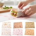 Greaseproof Food Wrapping Paper Sheets 100 Pack, 11x15 Inch Sandwich ...