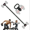 BalanceFrom Fitness 100 lbs Barbell Vinyl Standard Weight Set with ...