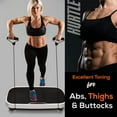 Hurtle HURVBTR36 Vibration Plate Machine for Home Body Exercise Workout ...