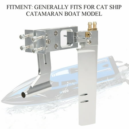 RC Boat Water Rudder, Flexible Shaft Sturdy Reliable Integrated ...
