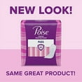 Poise Incontinence Pads and Postpartum Pads, 4 Drop Moderate Absorbency ...