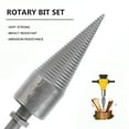 Spatiy Firewood Drill Bit Wood Log Splitting Screw Chopping Wood Drill ...