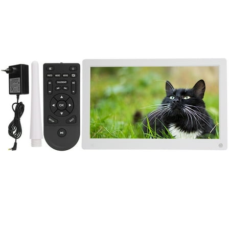 Digital Photo Frame, Lightweight With Clock Calendar Electric Photo ...
