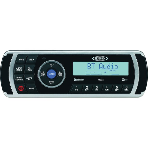 JENSEN MS2ARTL AM/FM/USB Bluetooth Stereo with App Control - Walmart.com