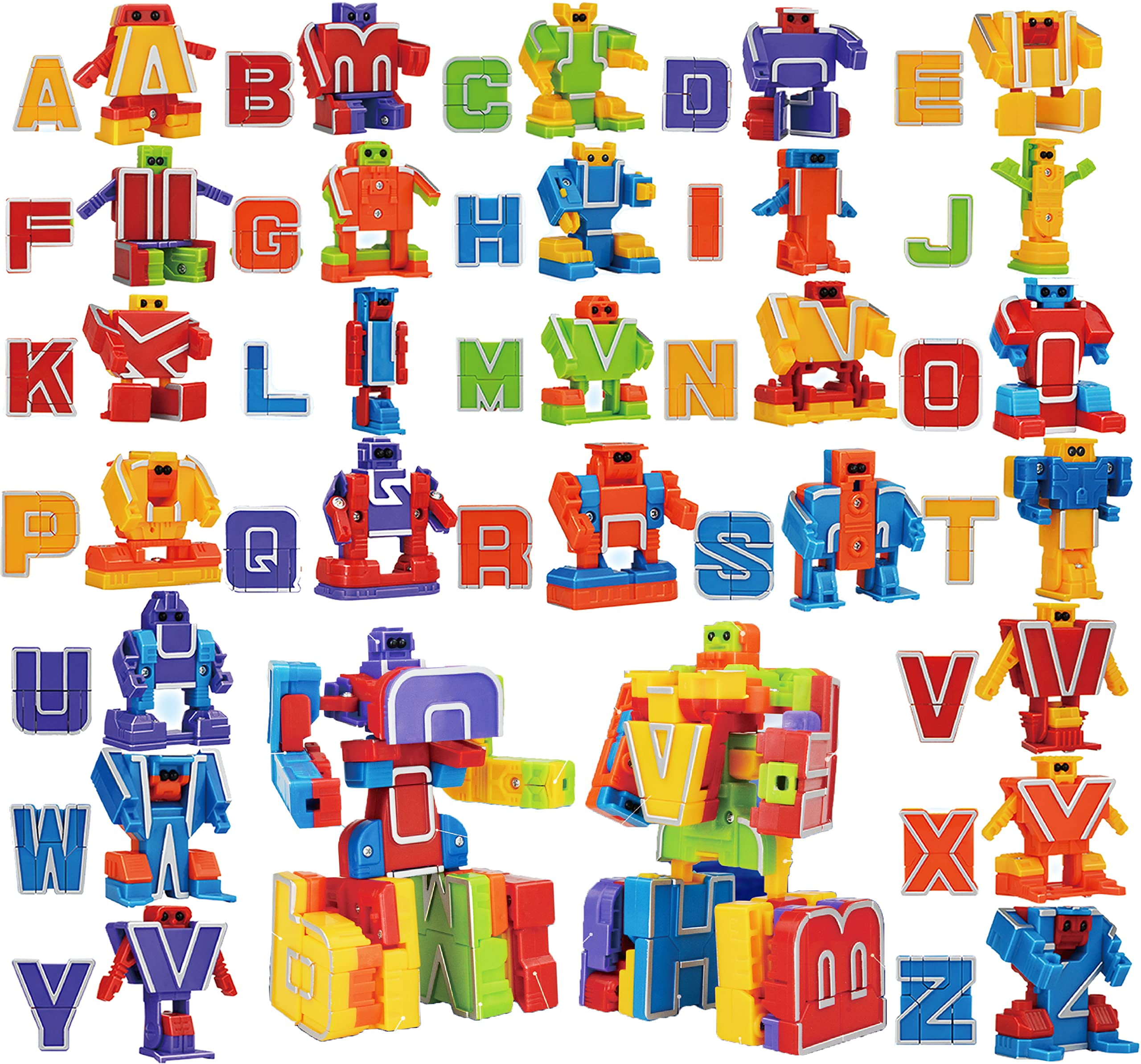 Joyin 26 PCS Alphabet Robots Toys For Kids ABC Learning Toys joyin-26-pcs-alphabet-robots-toys-for-kids-abc-learning-toys