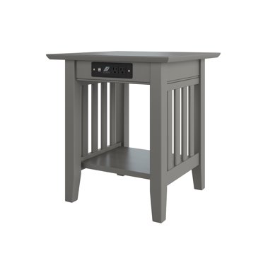 Nantucket End Table with Charging Station in Multiple Colors - Walmart.com