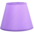 CIMAXIC Purple Cloth Lamp Shade for Desk and Table Lamps, Sturdy and ...
