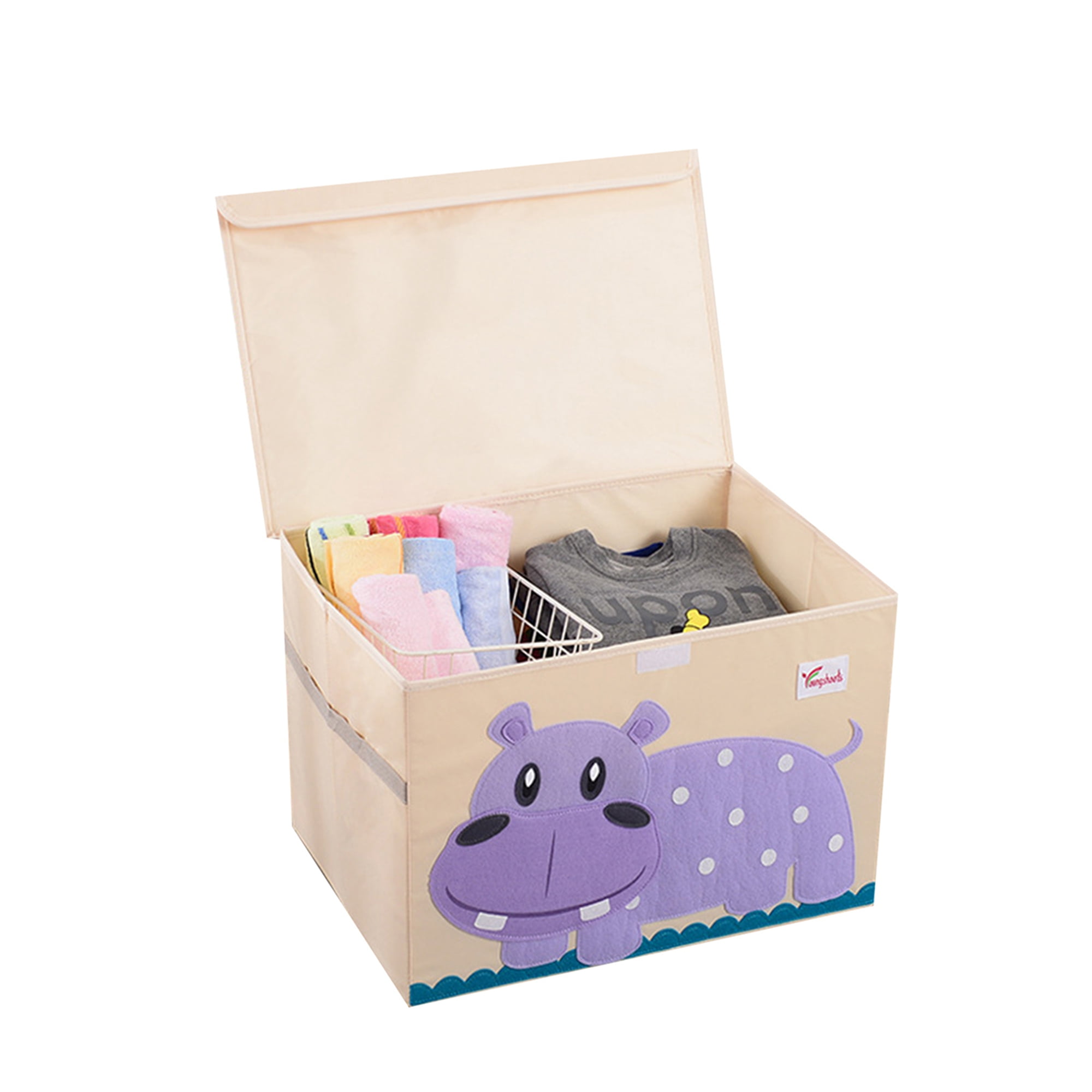 Multitrust Foldable Cartoon Animals Storage Box Under Bed Storage ...