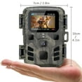 Suntekcam Trail Camera 2 Pack 24MP 1080P Waterproof Hunting Camera with ...
