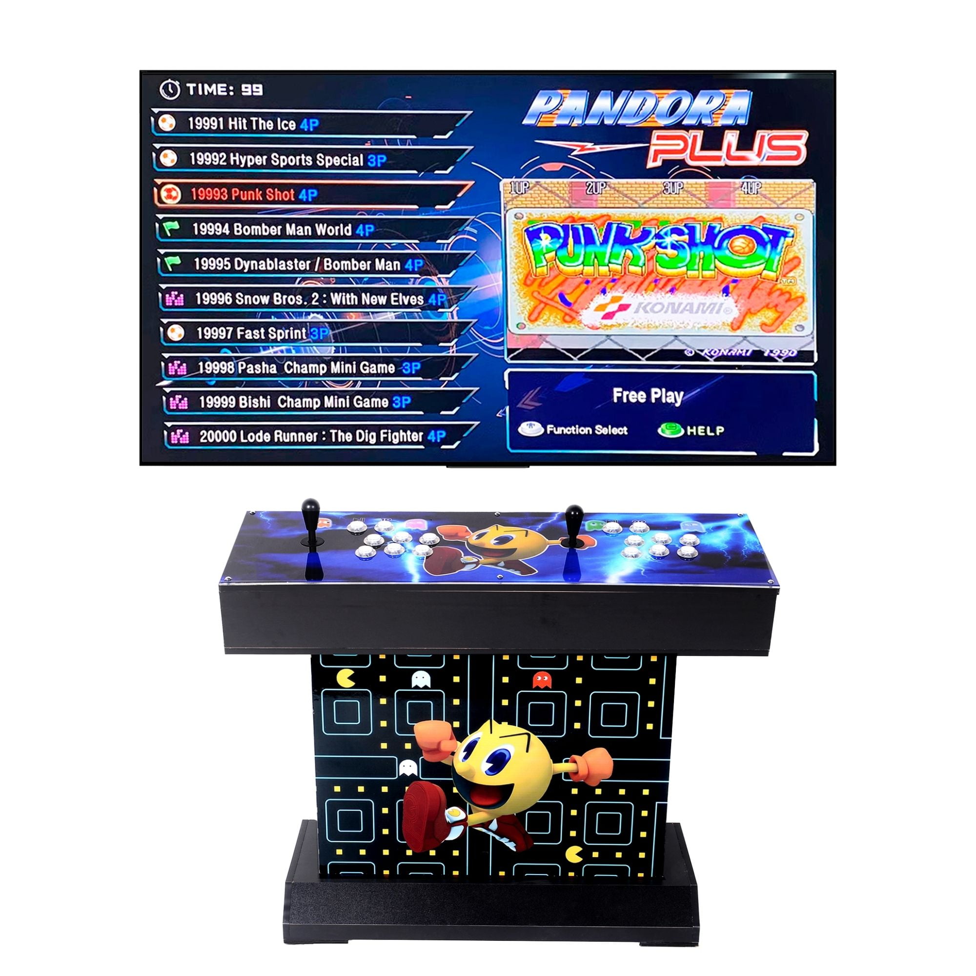 Tablero Arcade Multijuegos Pedestal De 20000 Juegos Premium Picool ...