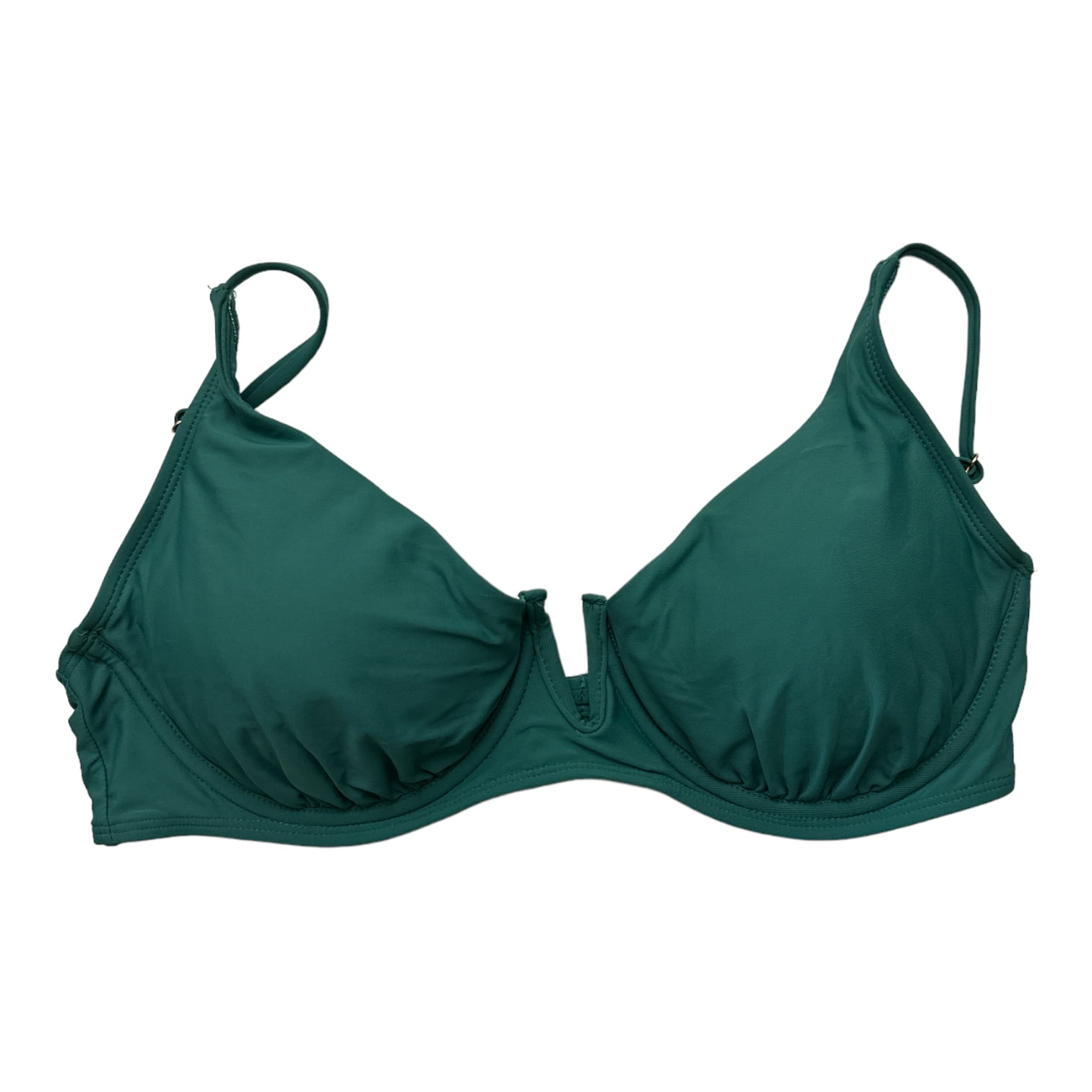 Anne Cole Limited Edition Ladies Swim V Wire Bikini Top Ocean Green S