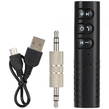 Clip-on 3.5mm USB Audio Receiver, Black Mini Support Noise Reduction ...